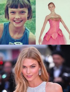 12 Models When They Were Kids