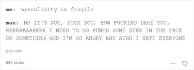 ≡ 25 Examples of Hilariously Fragile Masculinity Brain Berries