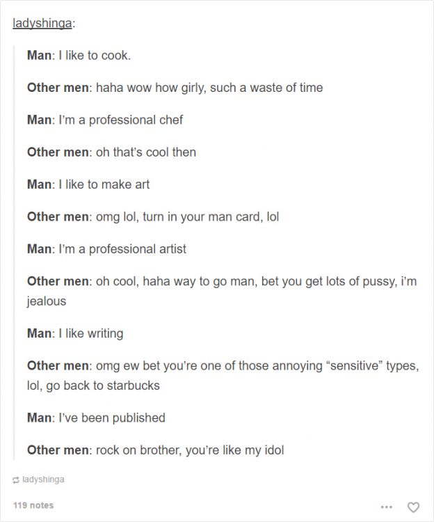 ≡ 25 Examples of Hilariously Fragile Masculinity Brain Berries