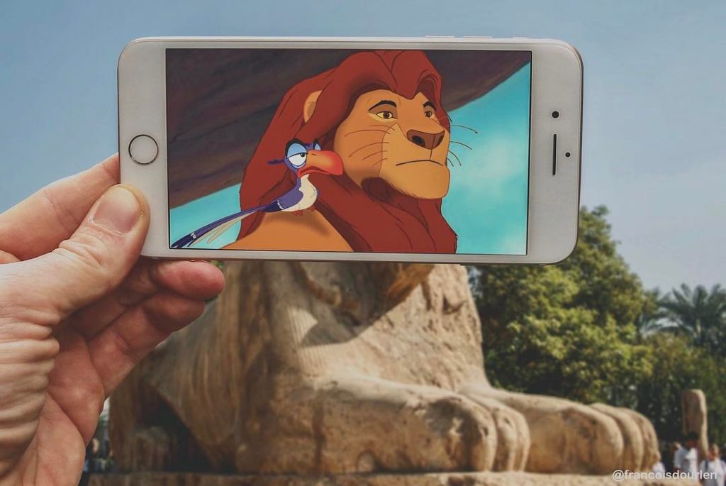 Dude Inserts Cartoon and Movie Characters Into Real Life Using His ...