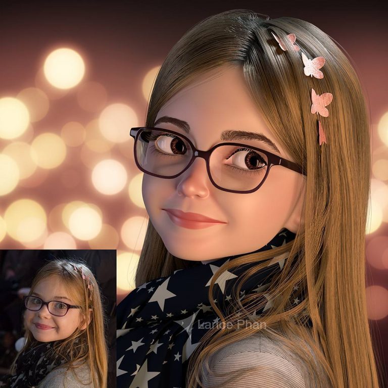 ≡ 10 People Transformed Into Amazing Pixar-like Characters Brain Berries