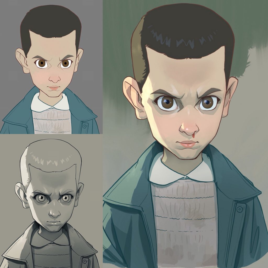 Artist Takes Famous Movie Characters And Turns Them Into Works Of Art