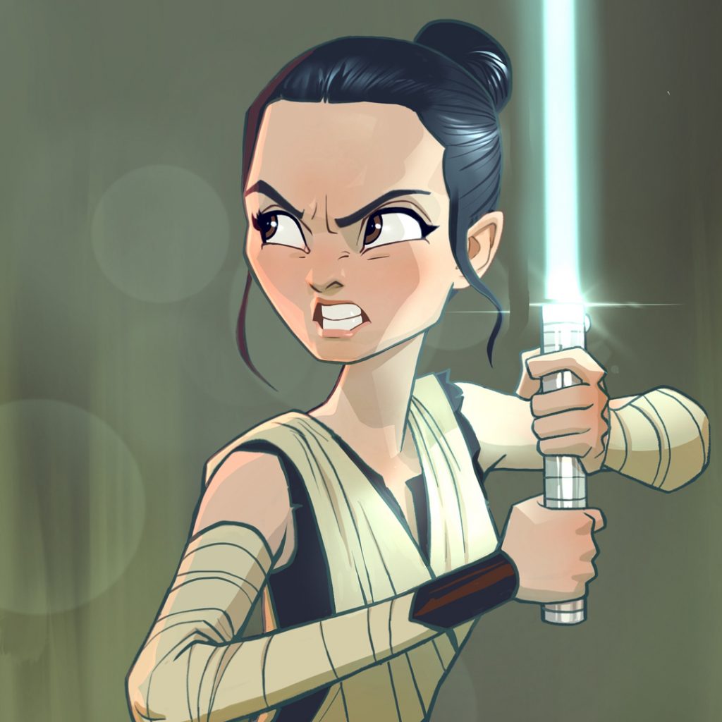 Artist Takes Famous Movie Characters And Turns Them Into Works Of Art