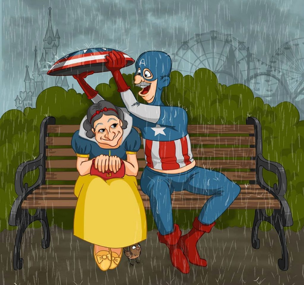 ≡ A Look at Your Favorite Comic Book and Disney Characters As Senior ...