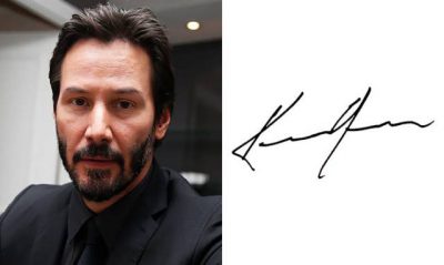 ≡ 41 Celebrities With Really Cool Signatures Brain Berries