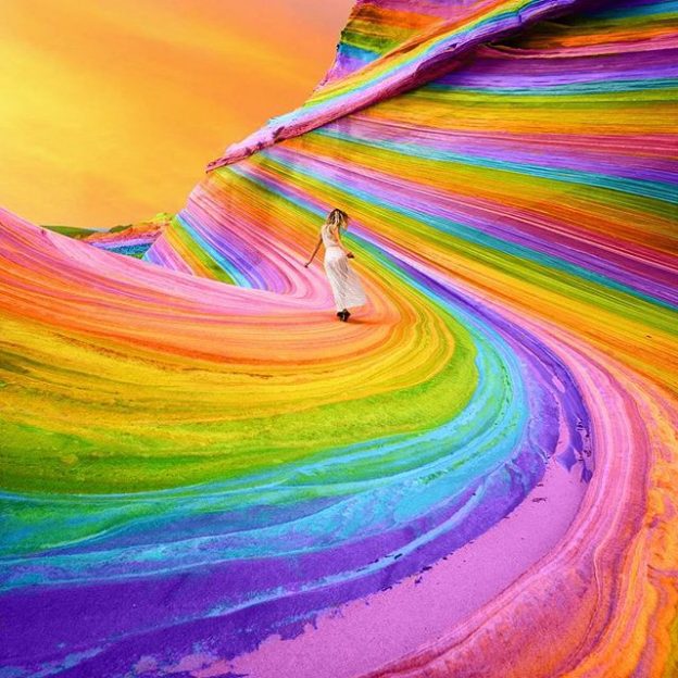 ≡ Stunning Rainbow Photo Manipulations by Ramzy Brain Berries