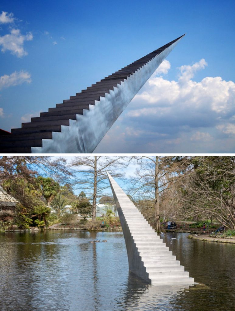 ≡ 21 Physics-Defying Sculptures That Will Wrinkle Your Brain Brain Berries