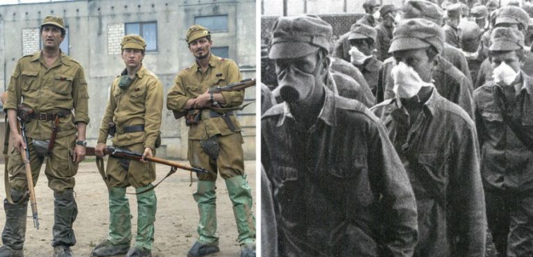 ≡ HBO's “Chernobyl” Cast VS Real Life Brain Berries