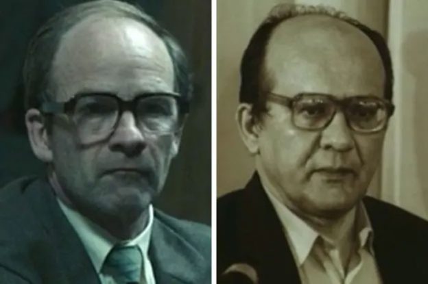 ≡ HBO's “Chernobyl” Cast VS Real Life Brain Berries