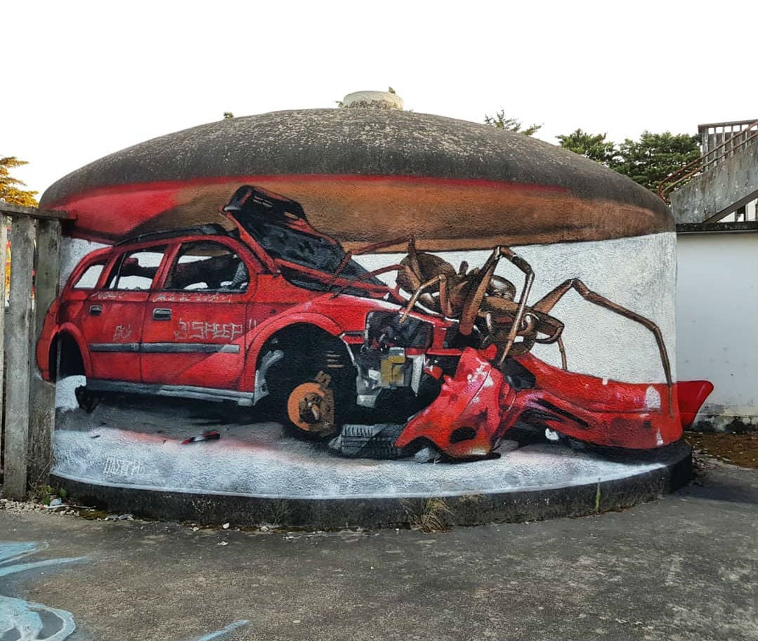 10 Hyper-Realistic 3D Street Art By Odeith