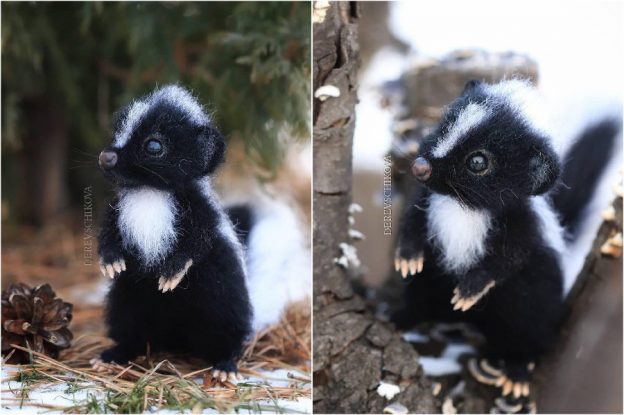 Super Realistic And Extra Cute Felt Animals By Russian Artist