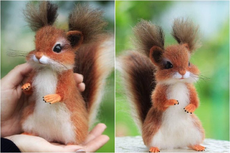 ≡ Super Realistic And Extra Cute Felt Animals By Russian Artist Brain ...