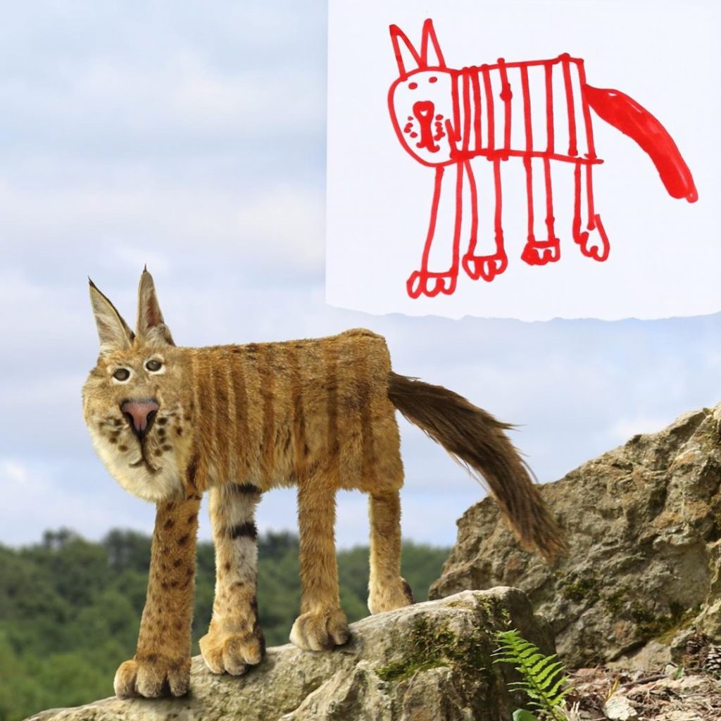 ≡ Dad Turns His Son's Hyper Imagination Into Real-Looking Pictures ...