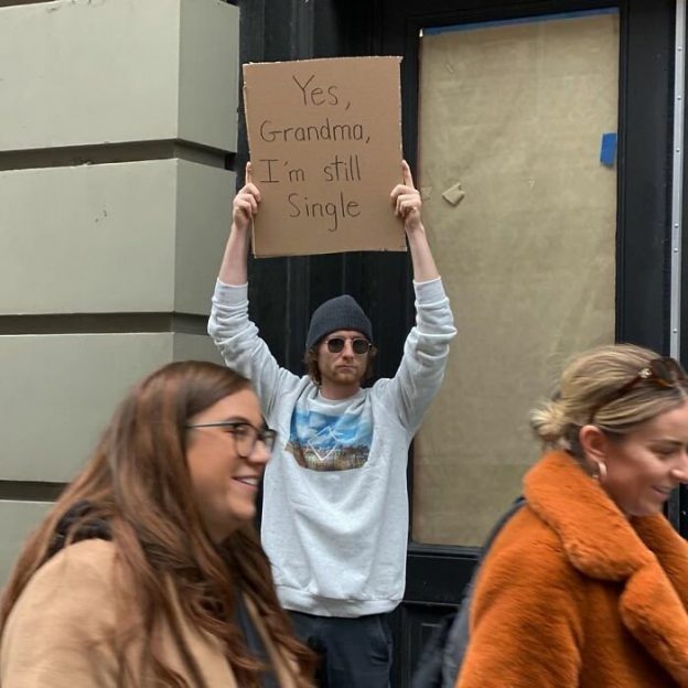 The Guy Silently Protests Against Everything Annoying (17 Photos)