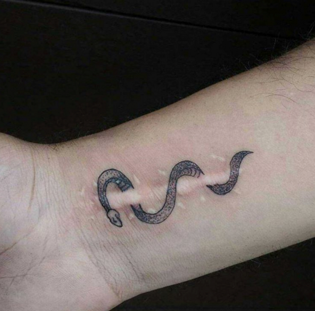 15 Creative Scar Tattoo Cover Ups