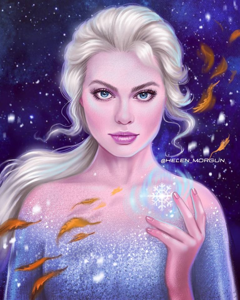 ≡ Russian Artist Reimagines Famous Actresses As Disney Princesses Brain ...
