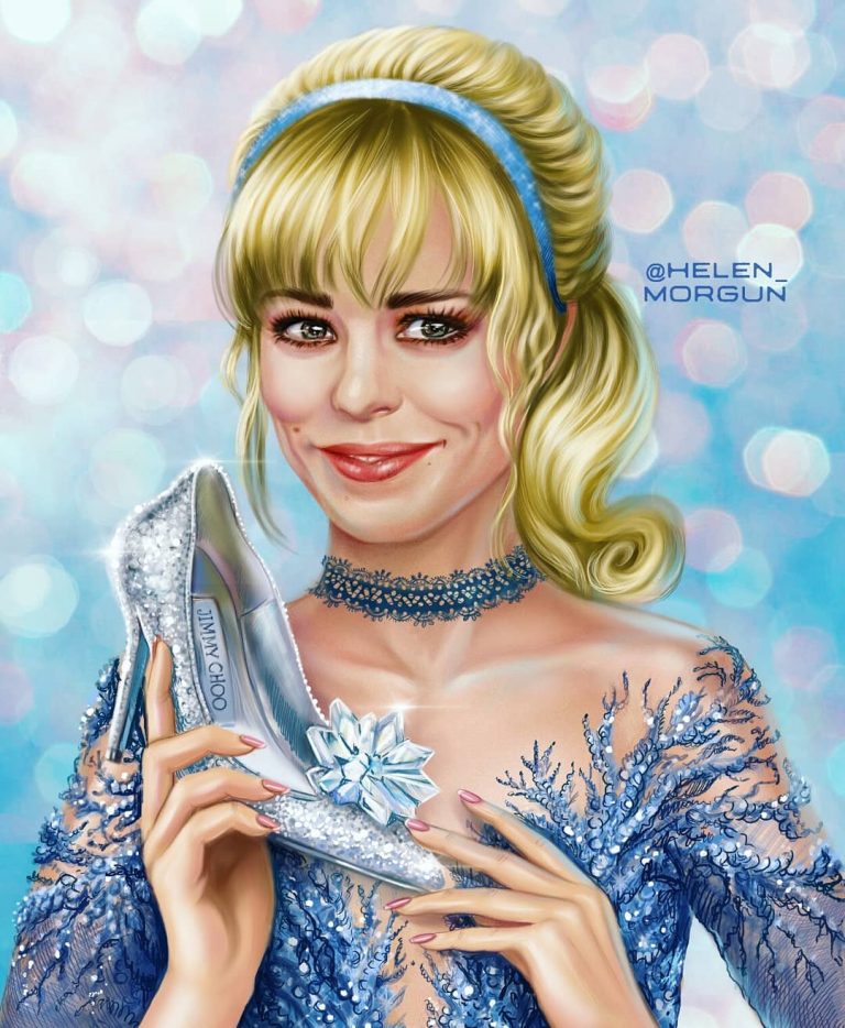 ≡ Russian Artist Reimagines Famous Actresses As Disney Princesses Brain ...