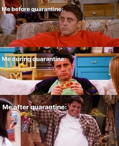 15 Relatable FRIENDS on Quarantine Memes