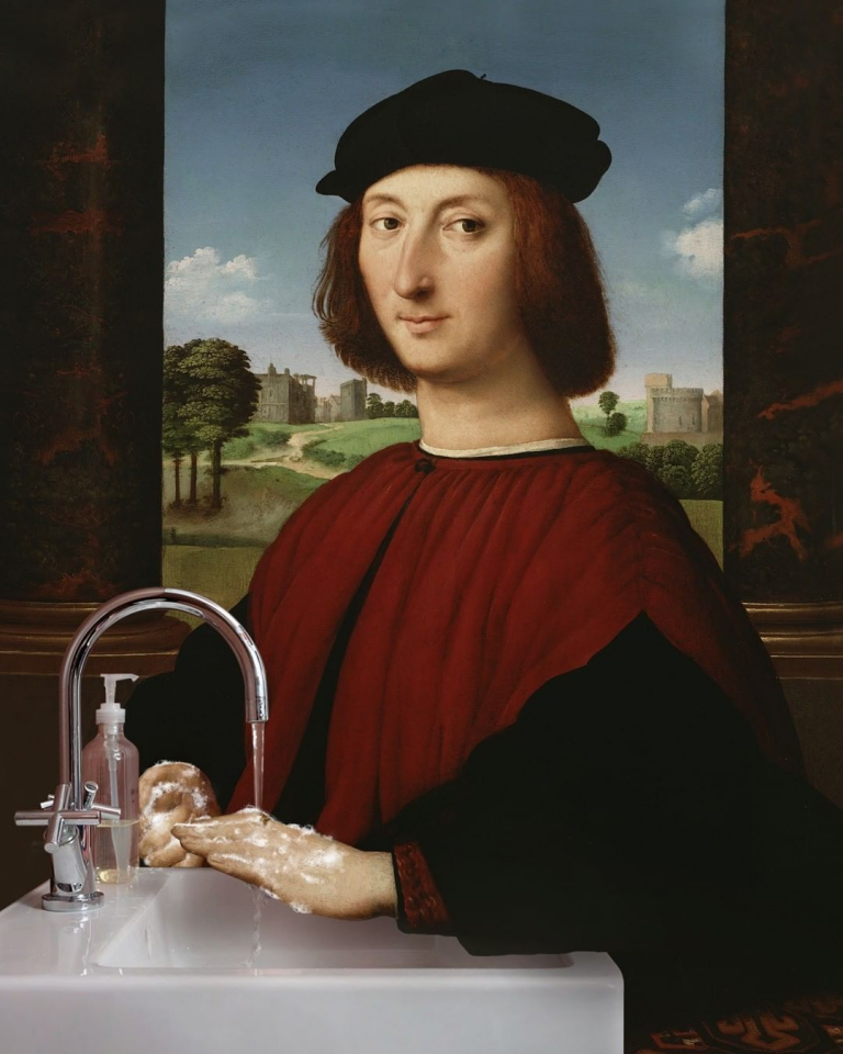 9 Classical Paintings Transformed Into Brilliant Anti-COVID AD Campaign