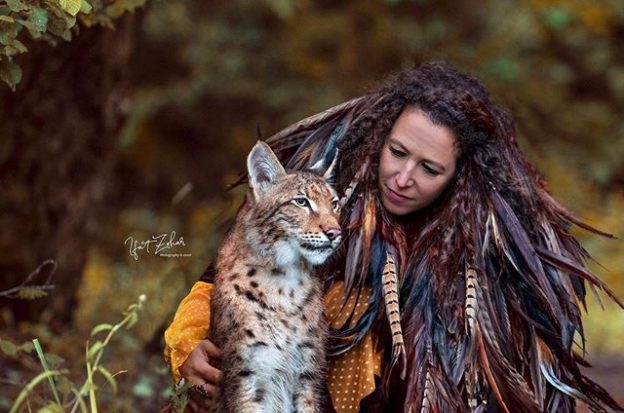 Russian Girl Adopts Cute Lynx Kittens And Becomes An Internet Sensation