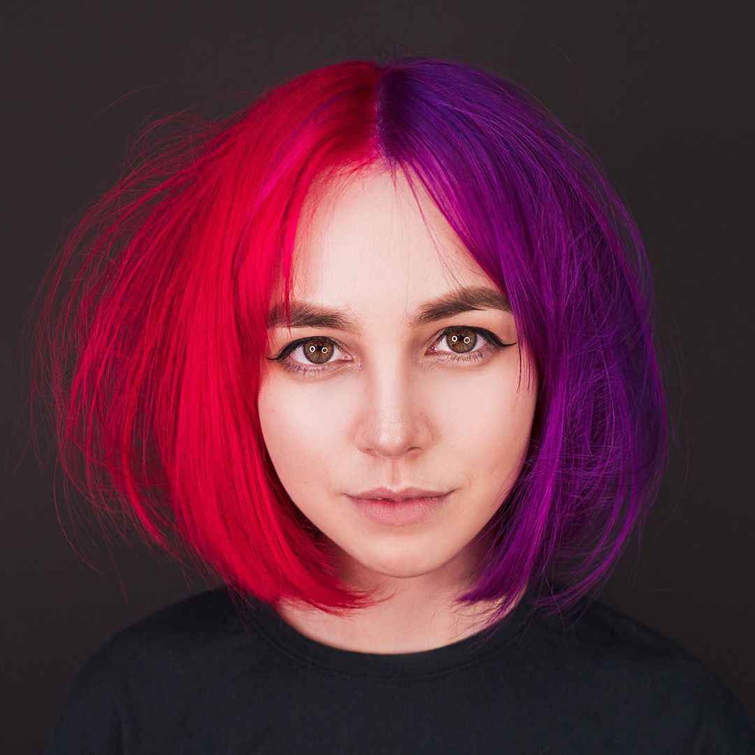 ≡ Super-Expressive Rainbow Hairstyles By Snegga Brain Berries