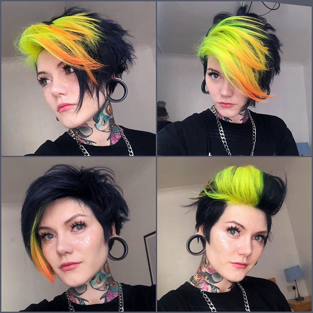 ≡ Super-Expressive Rainbow Hairstyles By Snegga Brain Berries