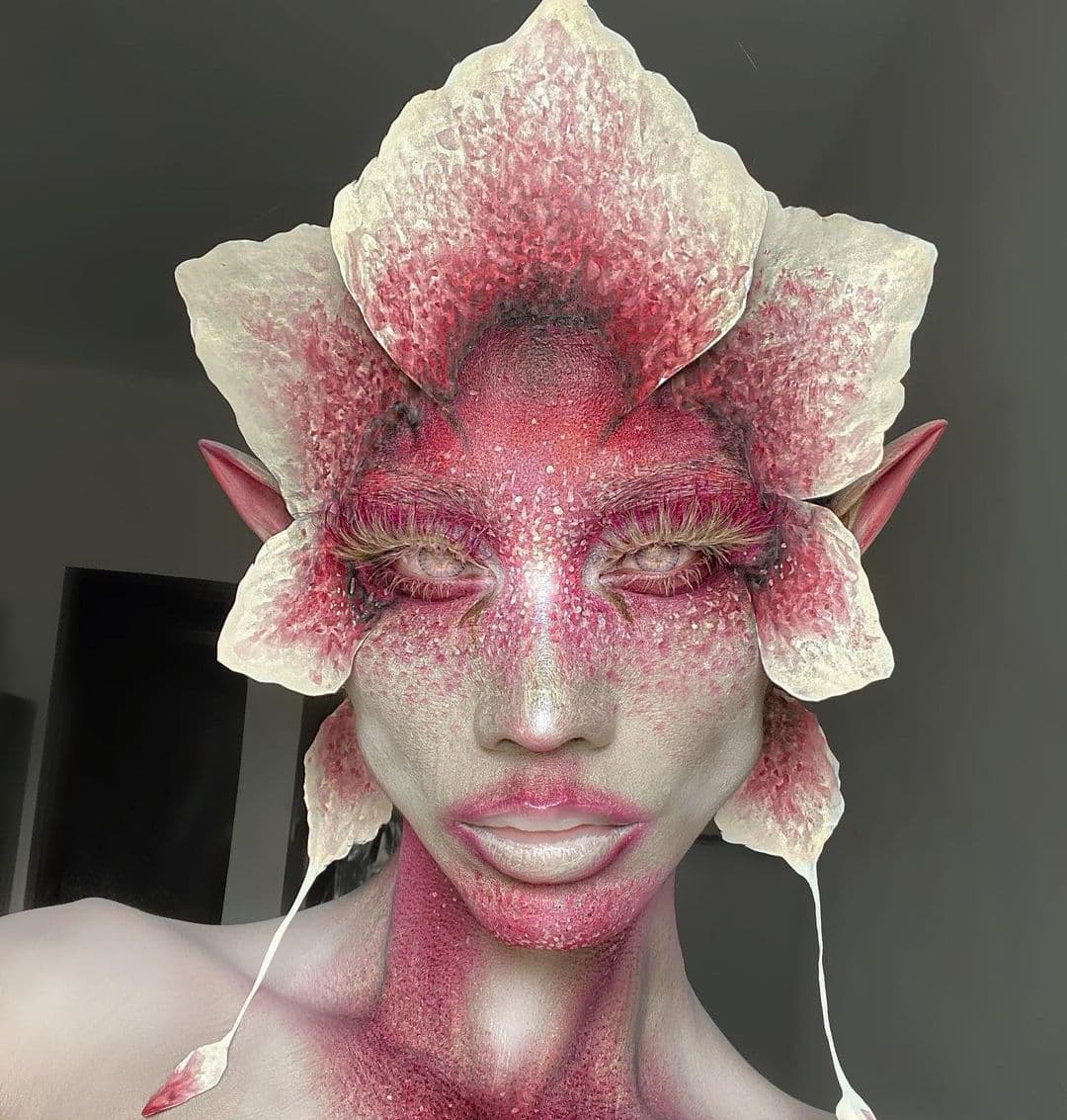 Fantastical Makeup Looks That Are A Mix Of Beauty And Creepiness