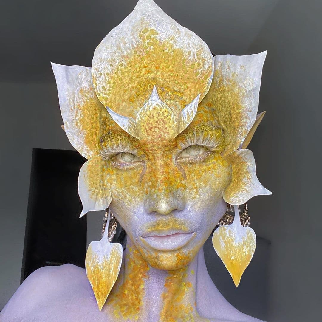 Fantastical Makeup Looks That Are A Mix Of Beauty And Creepiness