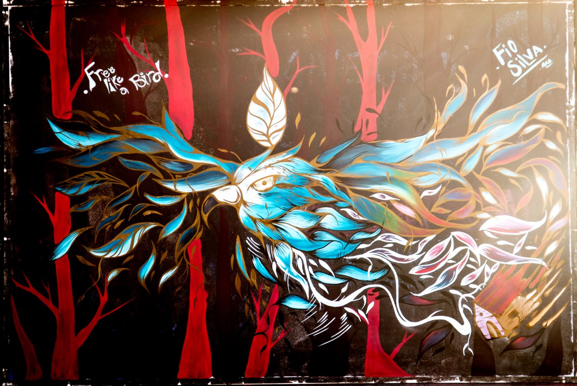 Fio Silva’s Phenomenal Bird Murals