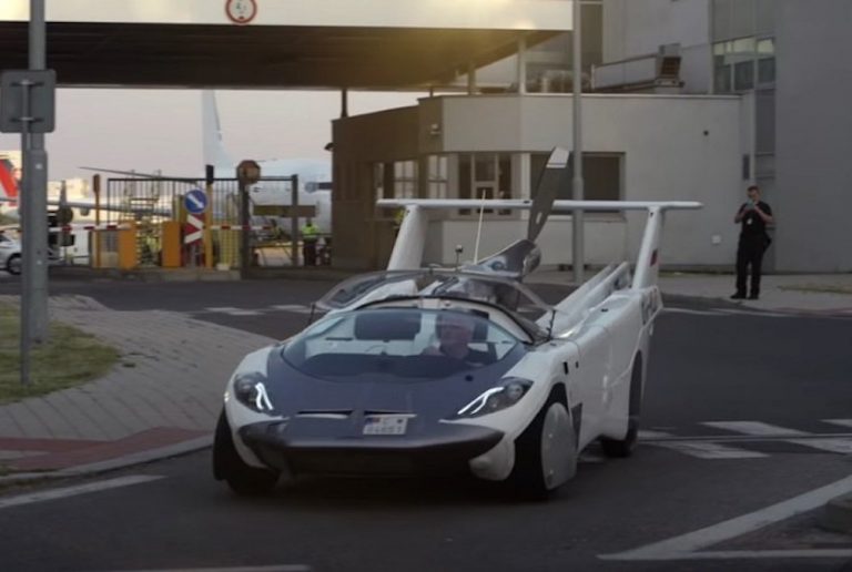 Slovakia Made Sci-Fi Flying Cars A Reality With Air Car