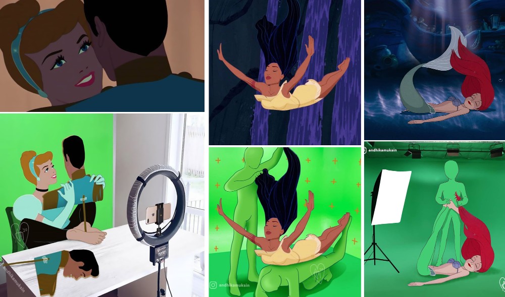 ≡ 14 Behind-the-Scenes Photos Of Your Favorite Disney Moments Brain Berries