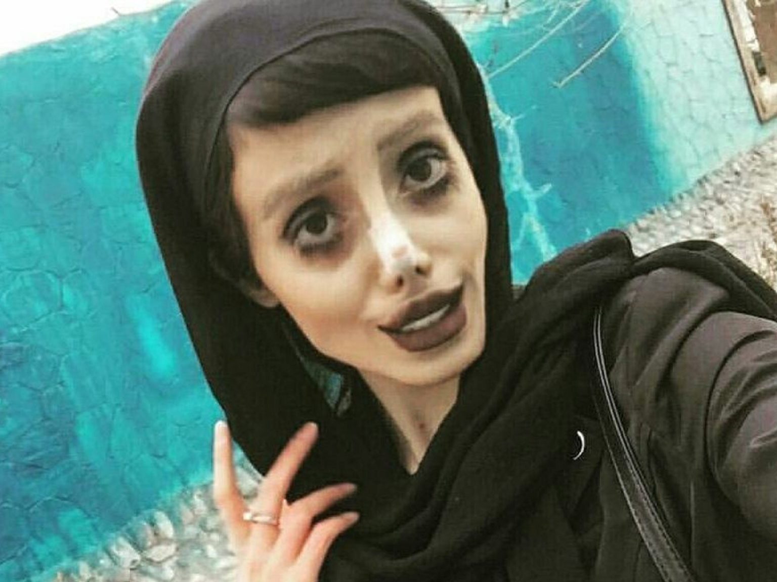 Sahar Tabar: Angelina Jolie’s Nightmarish Lookalike