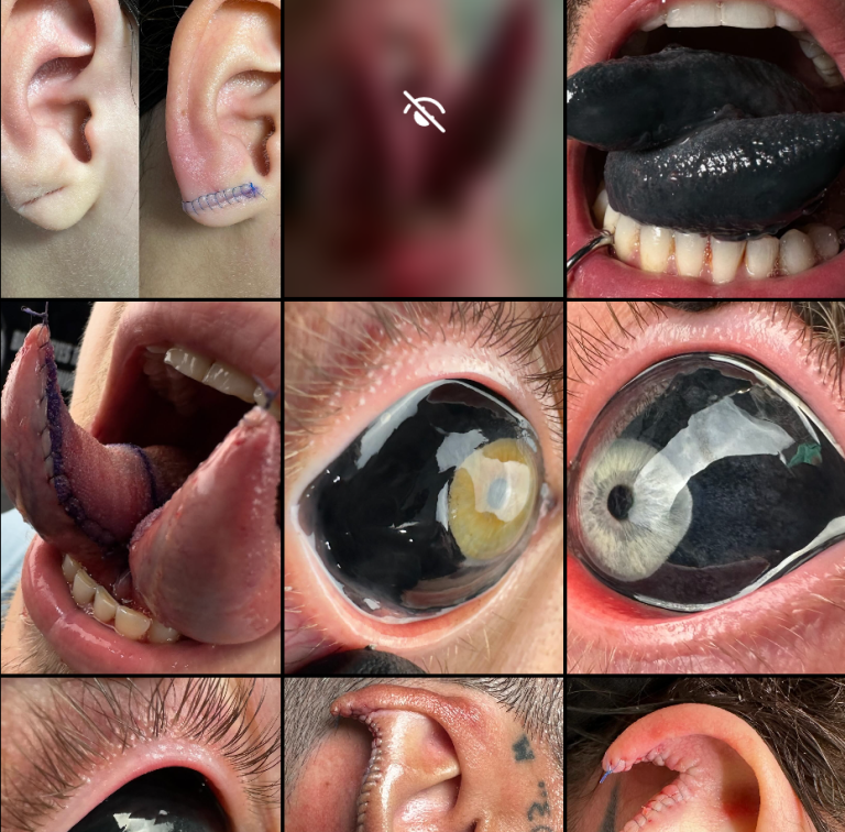 Conheca Toxii, mulher tatuada que transformou o corpo inteiro